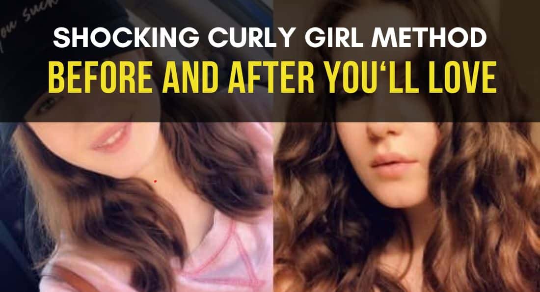 Curly Girl Method Before and After Change that'll Surprise You