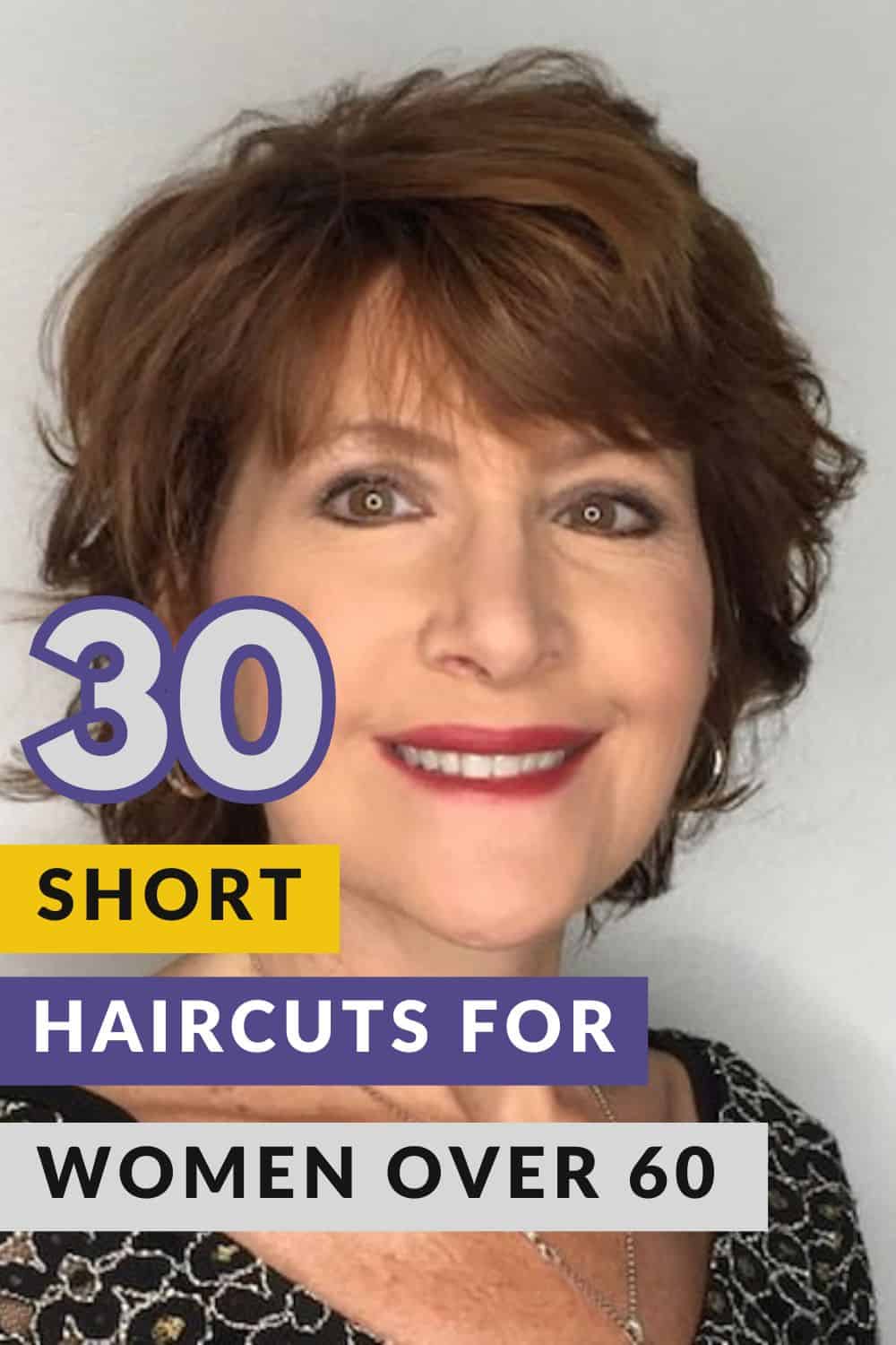 30 Timeless Short Hairstyles for Over 60