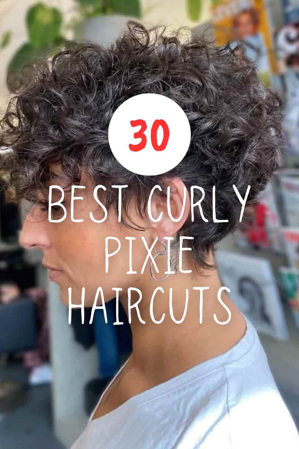 30 Best and Stunning Curly Pixie Cut in 2025