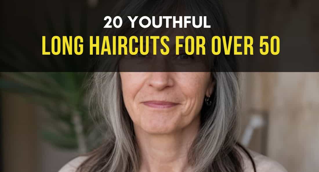 20 Youthful Long Layered Hair with Bangs for Over 50