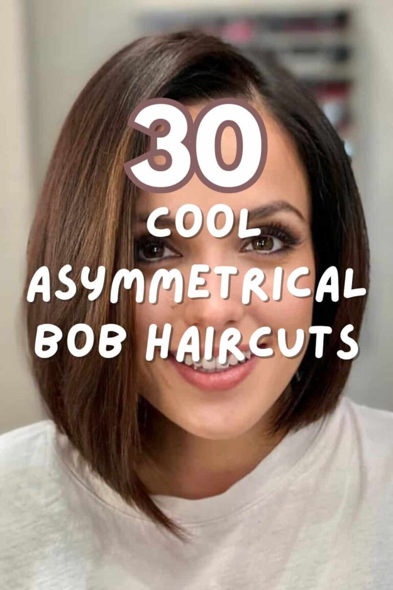 30 Cute Asymmetrical Bob Haircuts You'll Want to Try