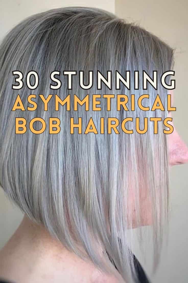 30 Cute Asymmetrical Bob Haircuts You'll Want to Try