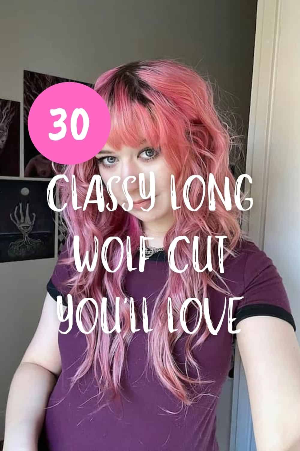 30 Best Long Wolf Cut You Don’t Want to Miss