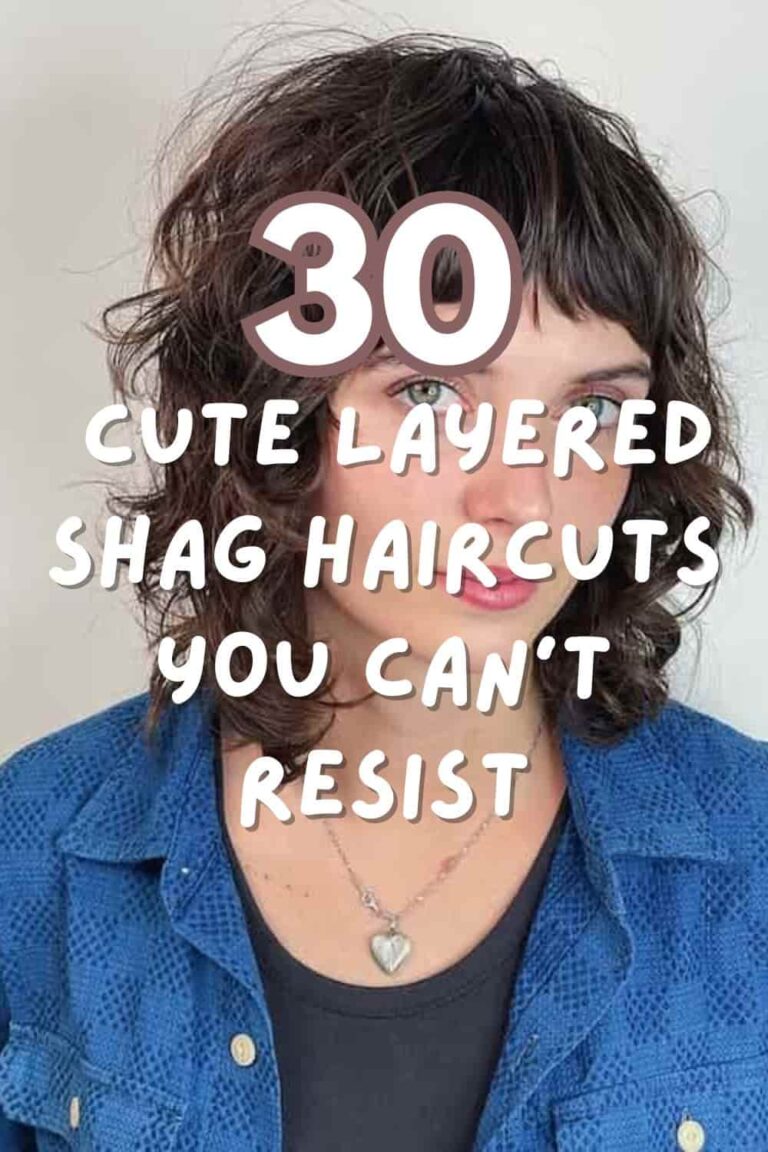 30 Cool Layered Shag Haircuts You Can't Resist
