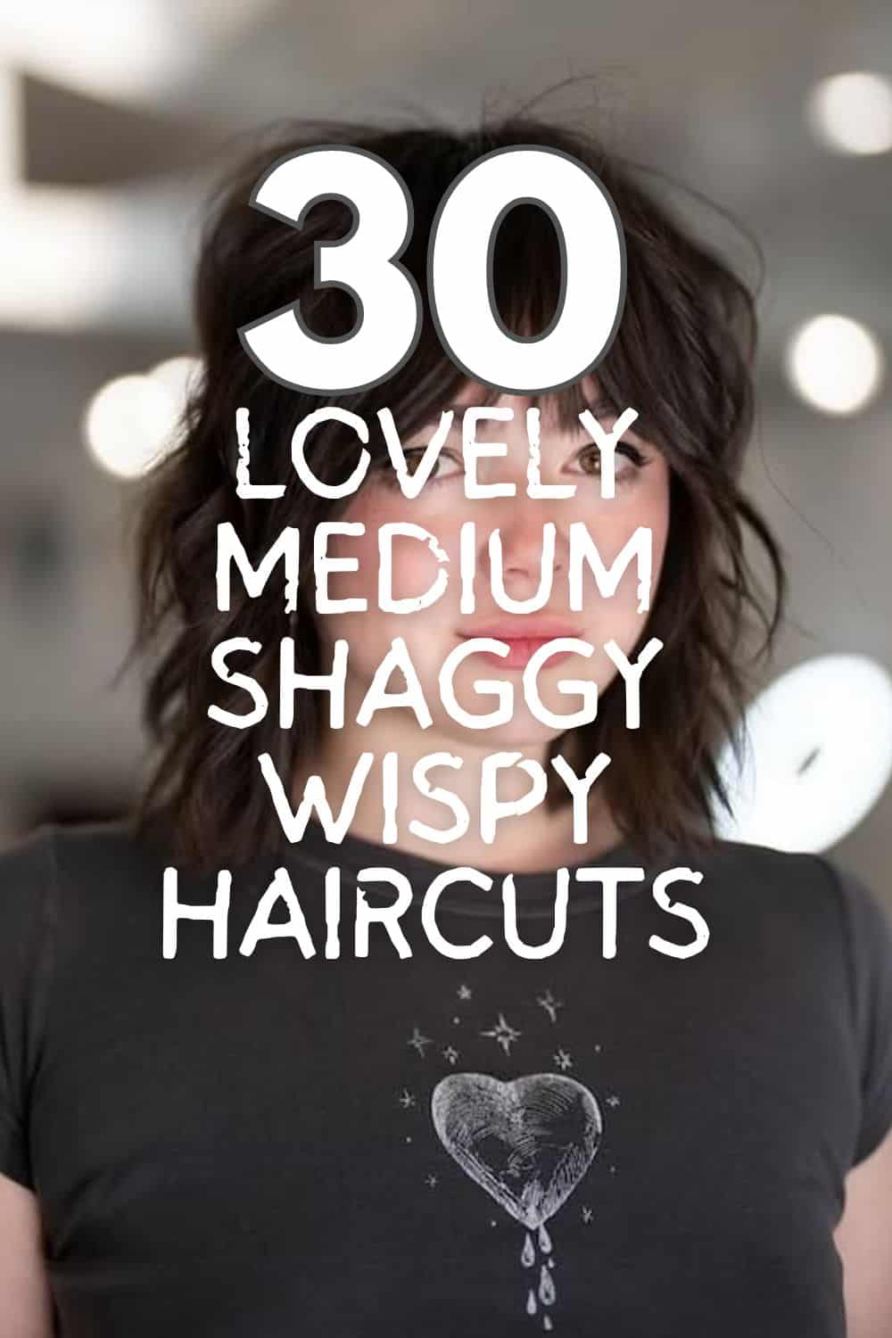 30 Lovely Medium Shaggy Wispy Haircuts to Rock Next