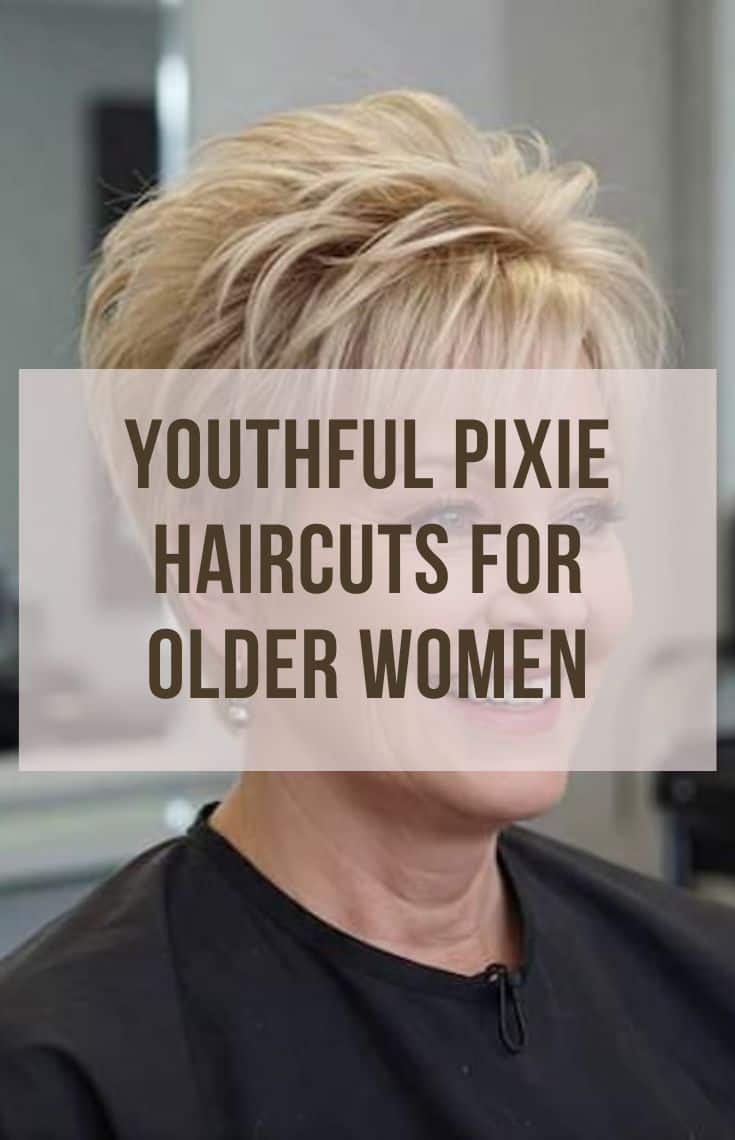 30 Youthful Pixie Haircuts for Older Women
