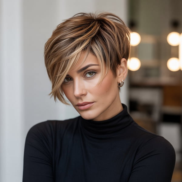 30 Stunning Asymmetrical Pixie Haircuts for the Season