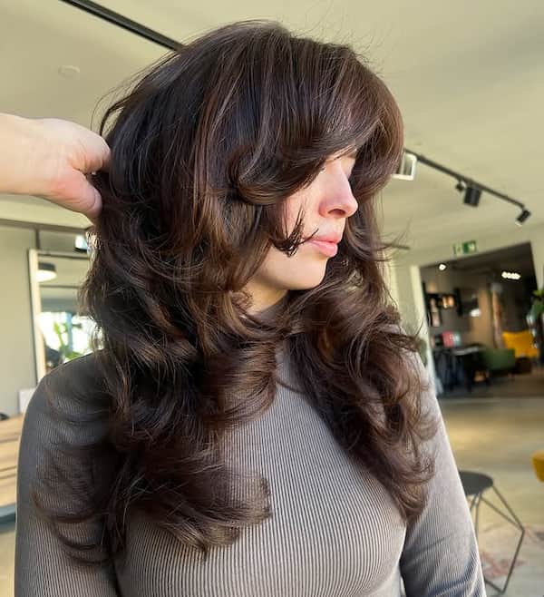 30 Long Shaggy Hairstyles for Thick Hair