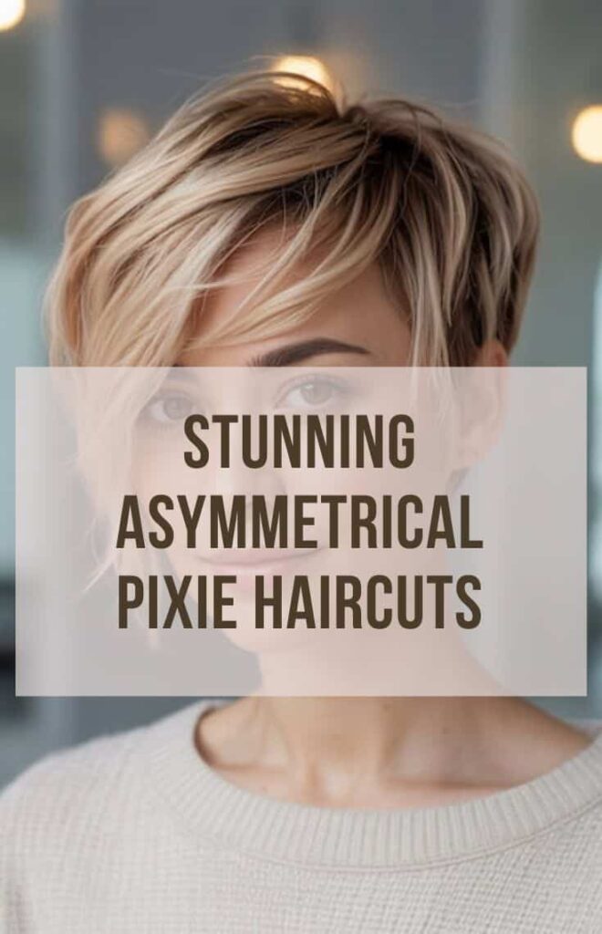 30 Stunning Asymmetrical Pixie Haircuts for the Season