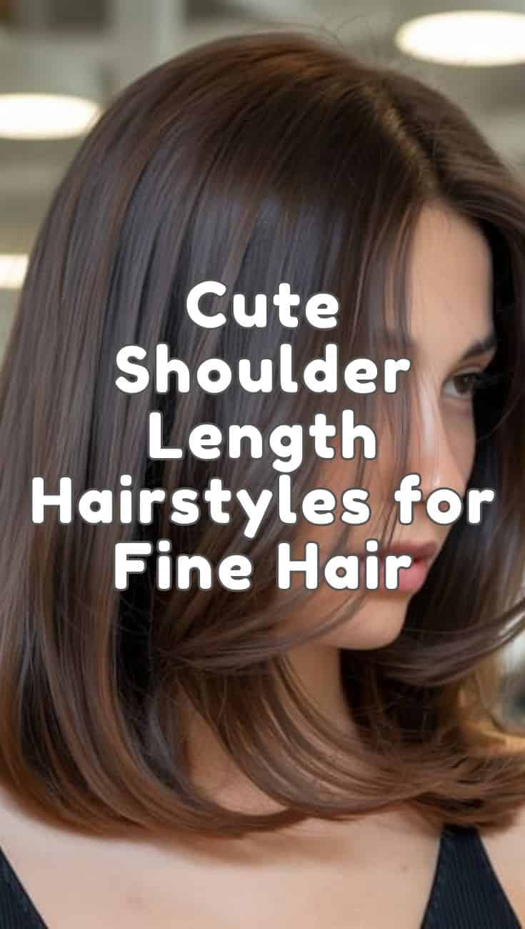 30 Cool Shoulder Length Hairstyles for Fine Hair